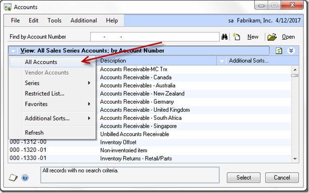 Dynamics Confessions Blogspot: Notable settings on the Account ...